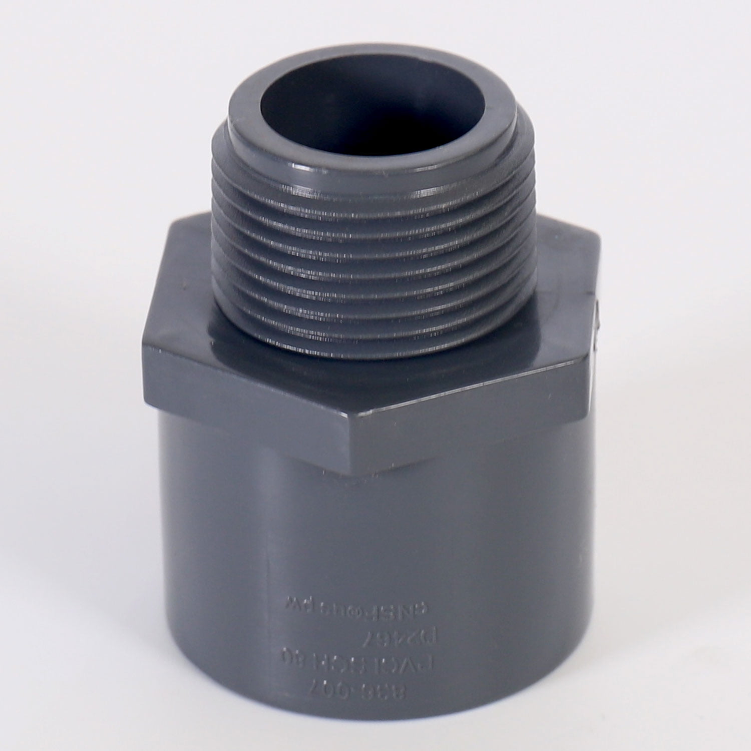 Lesso America 836-005, Plumbing, PVC Pipe Fitting, Male Adapter, SCH80 ...