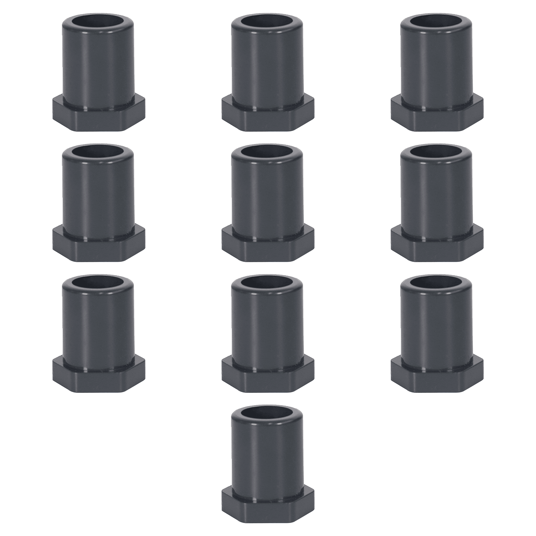 Lesso America 837-211 (10 Pack), Plumbing, PVC Pipe Fitting, Reducing ...