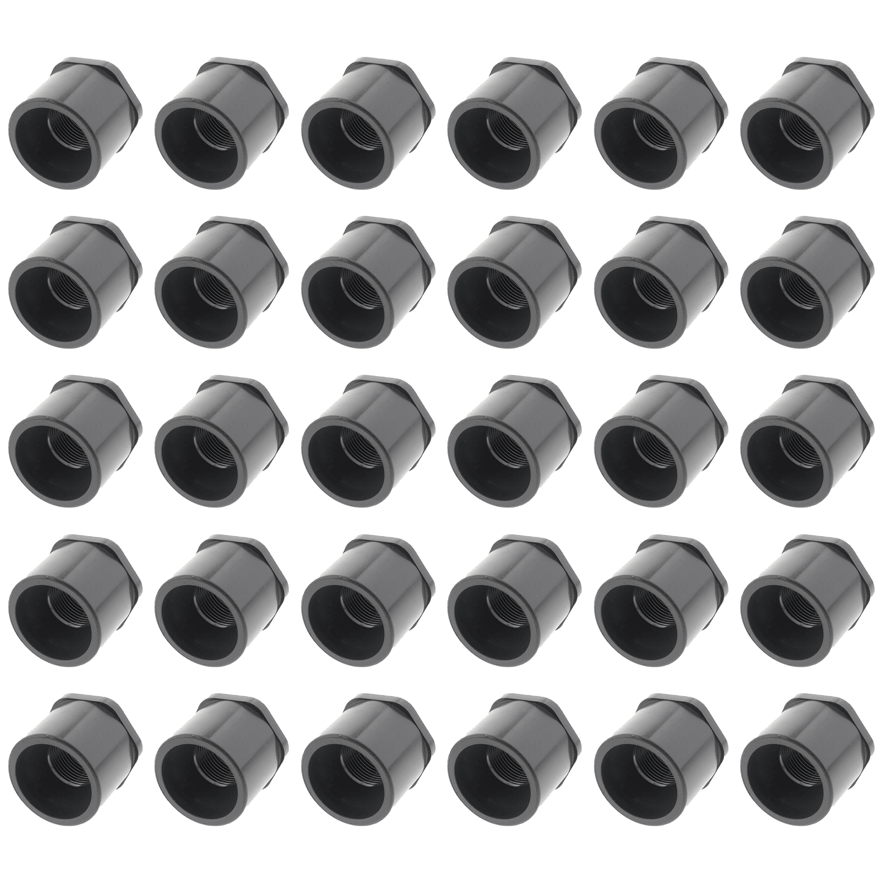 Lesso America 838-168 (100 Pack), Plumbing, PVC Pipe Fitting, Reducing ...