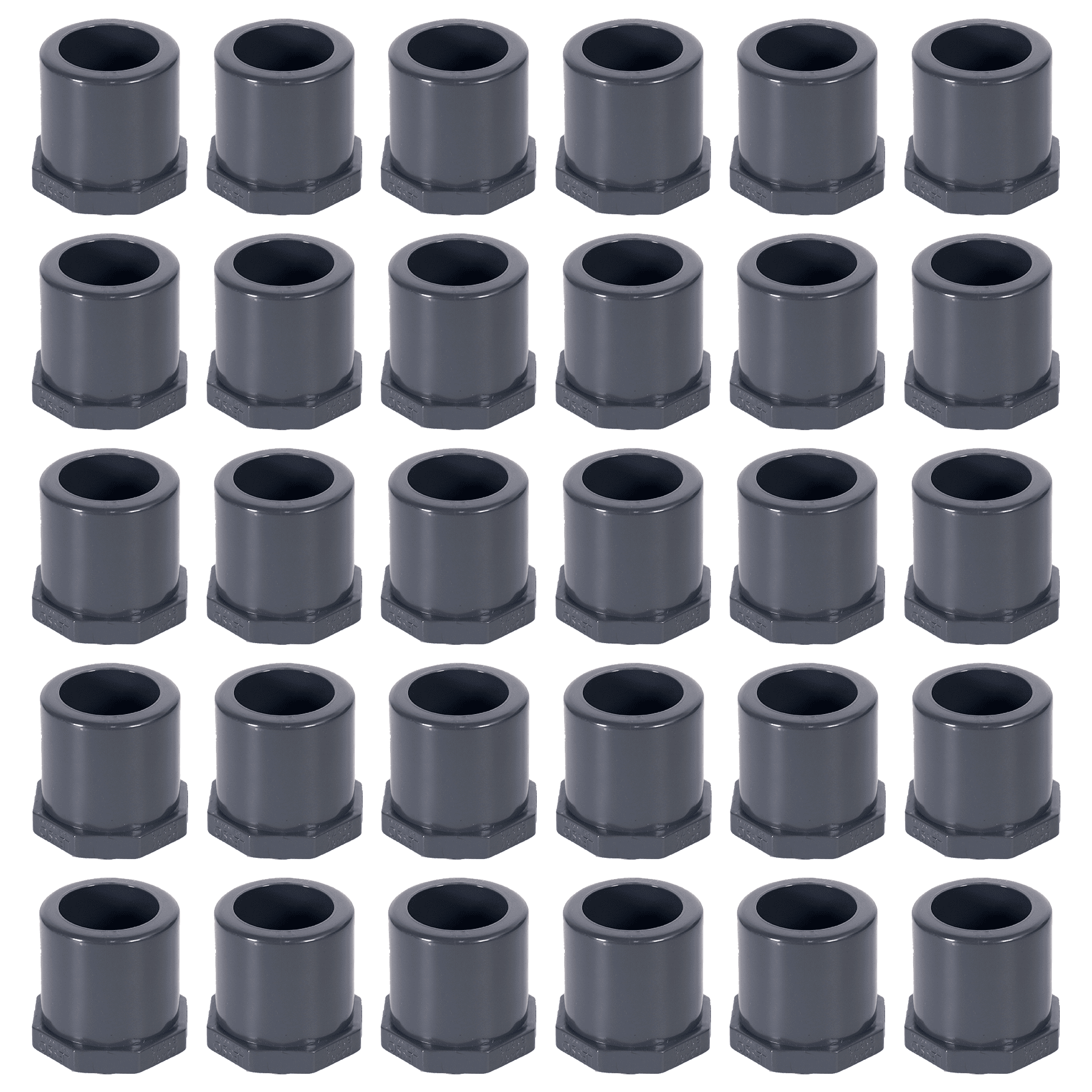 Lesso America 849-010 (100 Pack), Plumbing, PVC Pipe Fitting, Plug ...