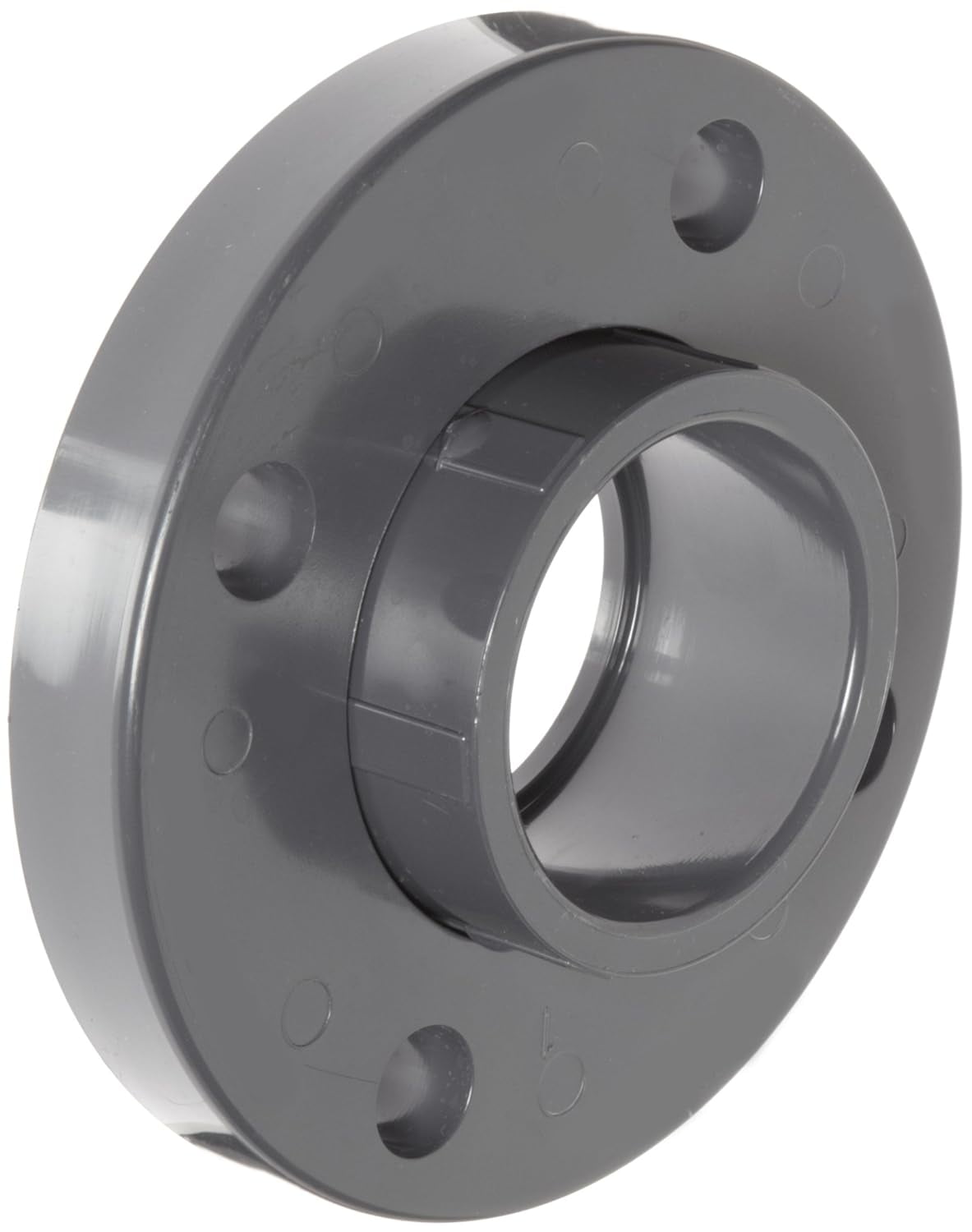 Lesso PVC Pipe Fitting, Van Stone Flange, Class 150, Schedule 80, Gray ...