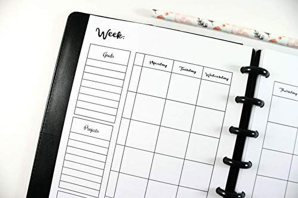 Lesson Planner, Teacher Planner for 8 Disc Planners - Walmart.com