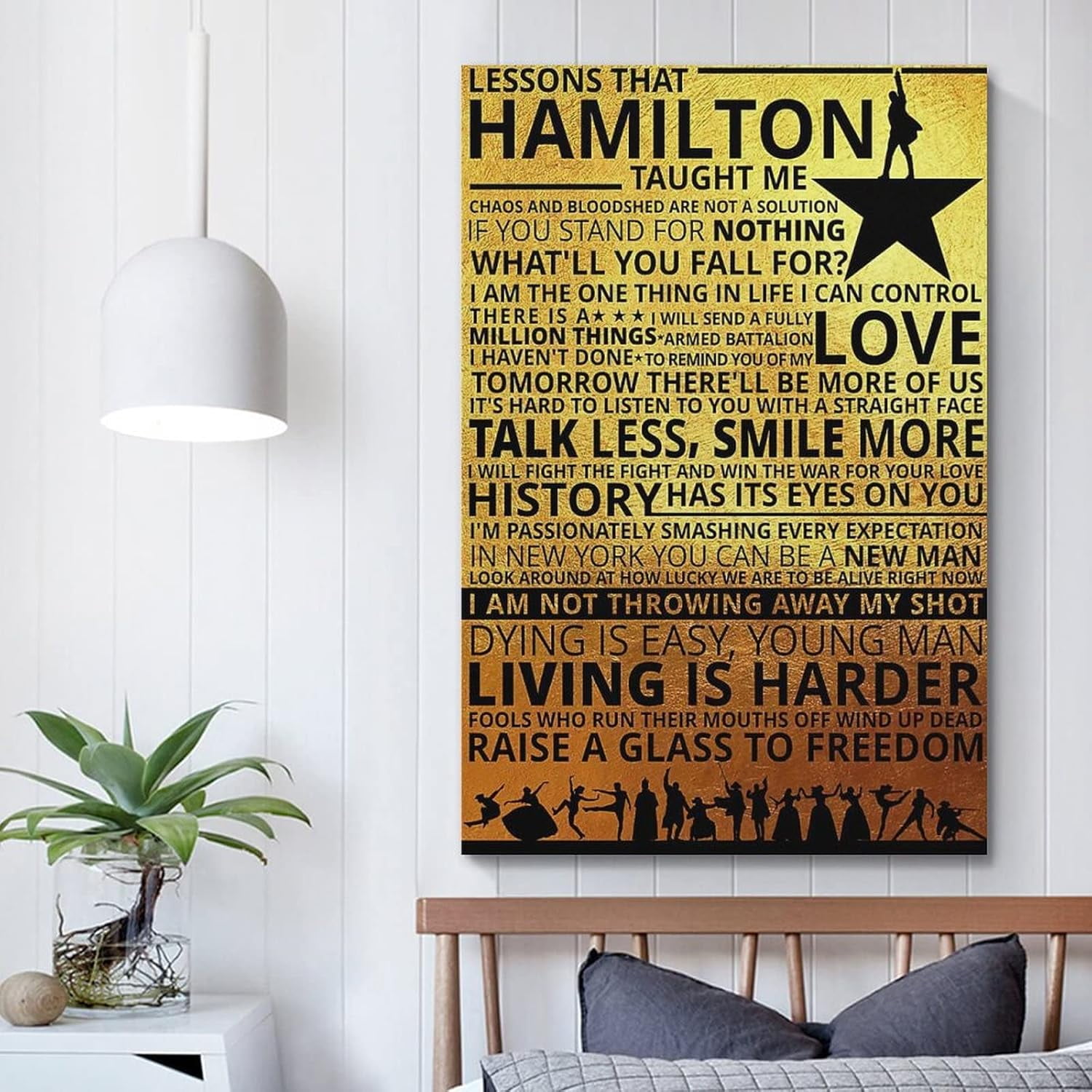 Lessons That Hamilton Taught Me Poster Education Poster Motivational ...