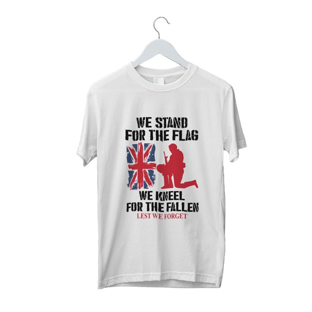 Lest We Forget Remembrance Day Poppy War T shirt, Army, Royal British ...