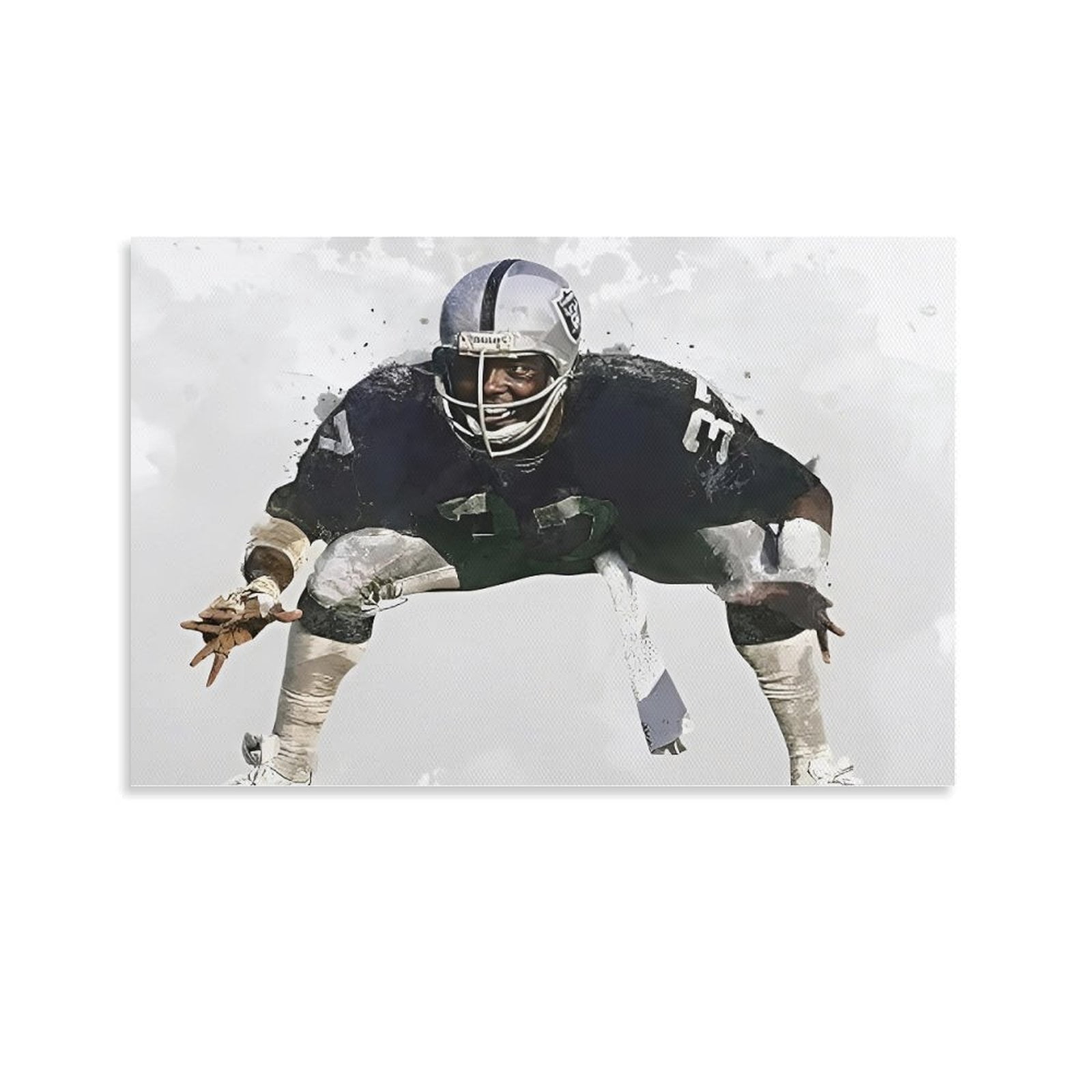 Lester Hayes Canvas Poster Wall Art Poster Scroll Canvas Painting ...