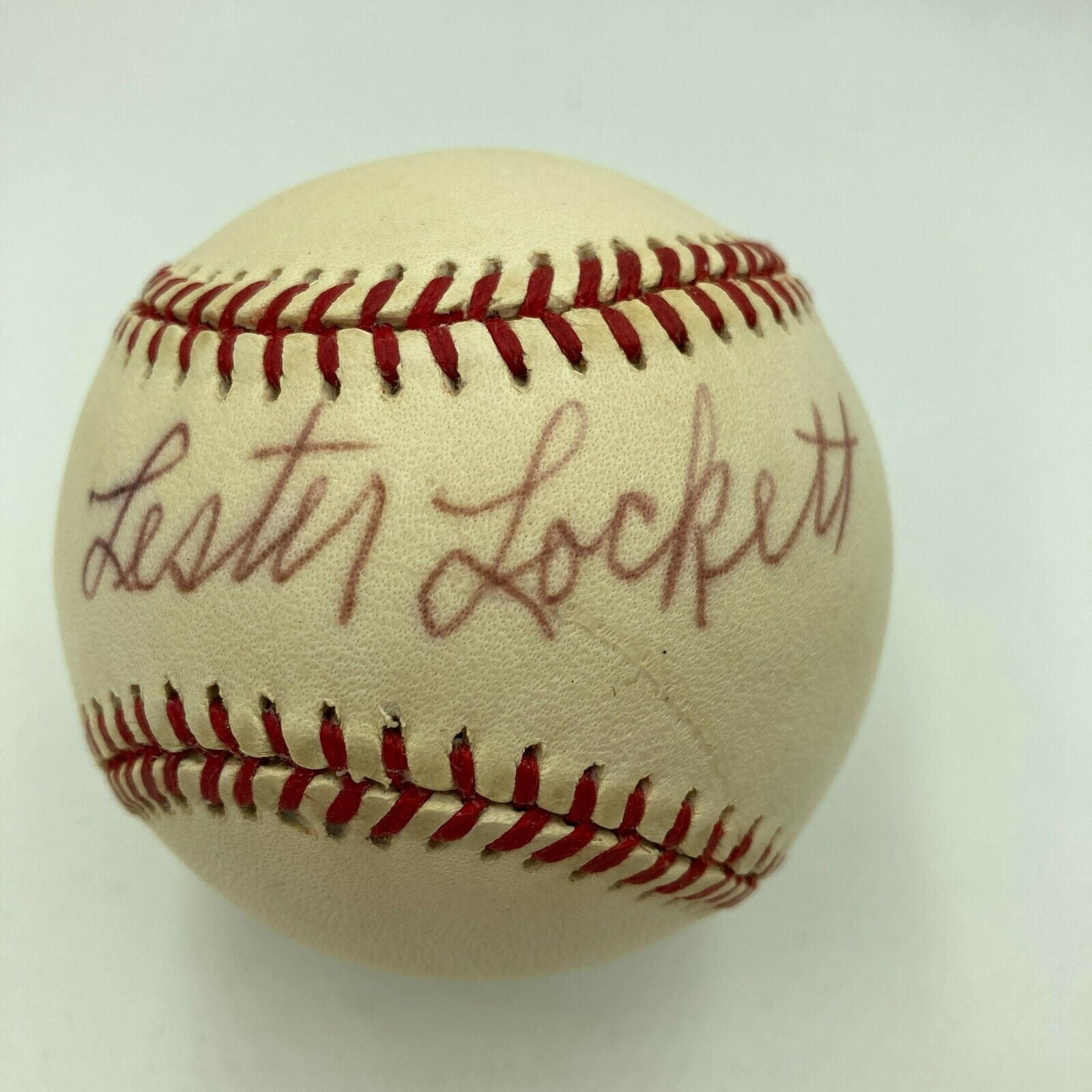 Lester Lockett Signed Official Major League Baseball Negro League Legend JSA COA - Walmart.com