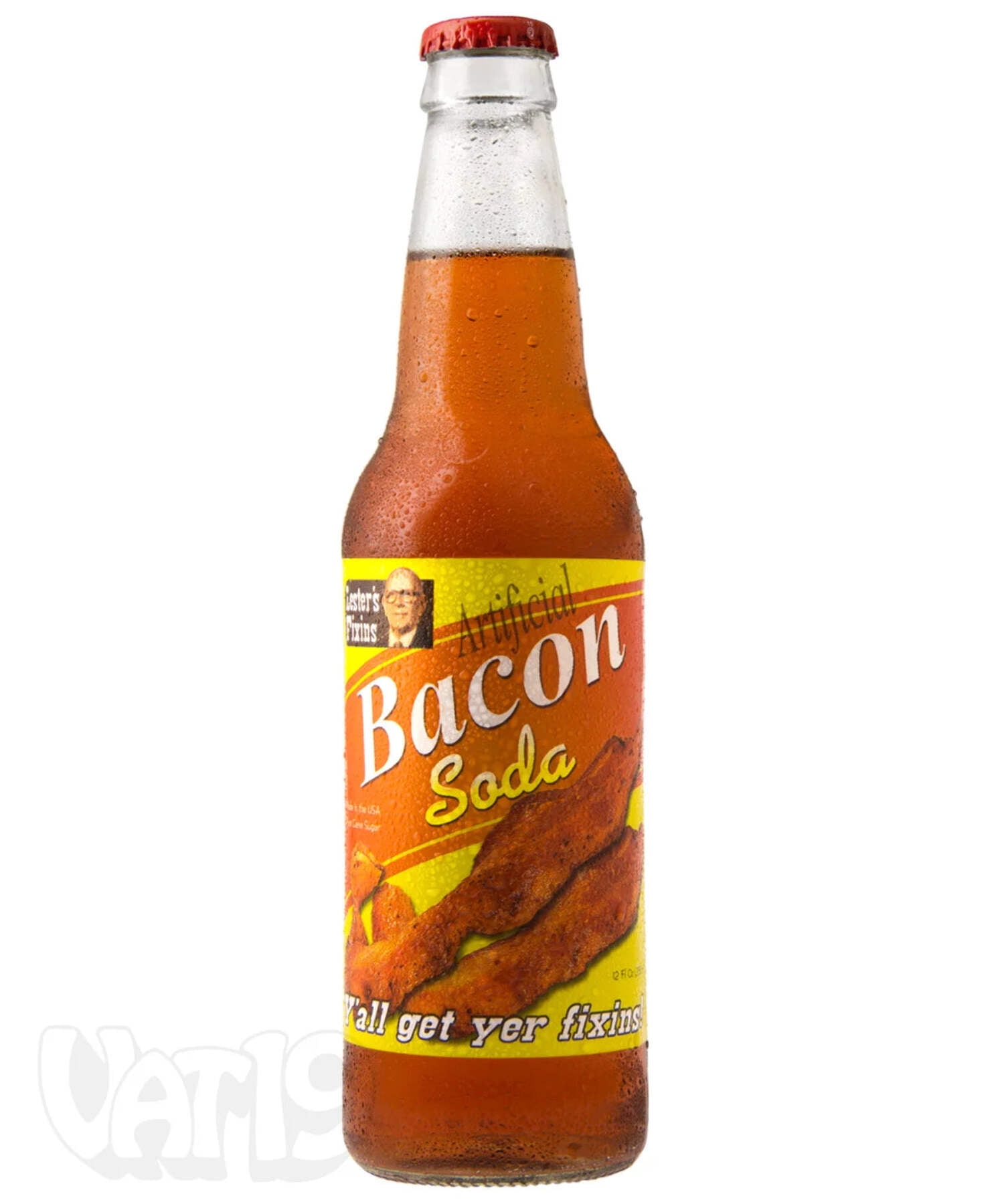 Lester's Fixins Unique Gourmet Food Sodas-Bacon Flavor, Made in USA, 12 ...