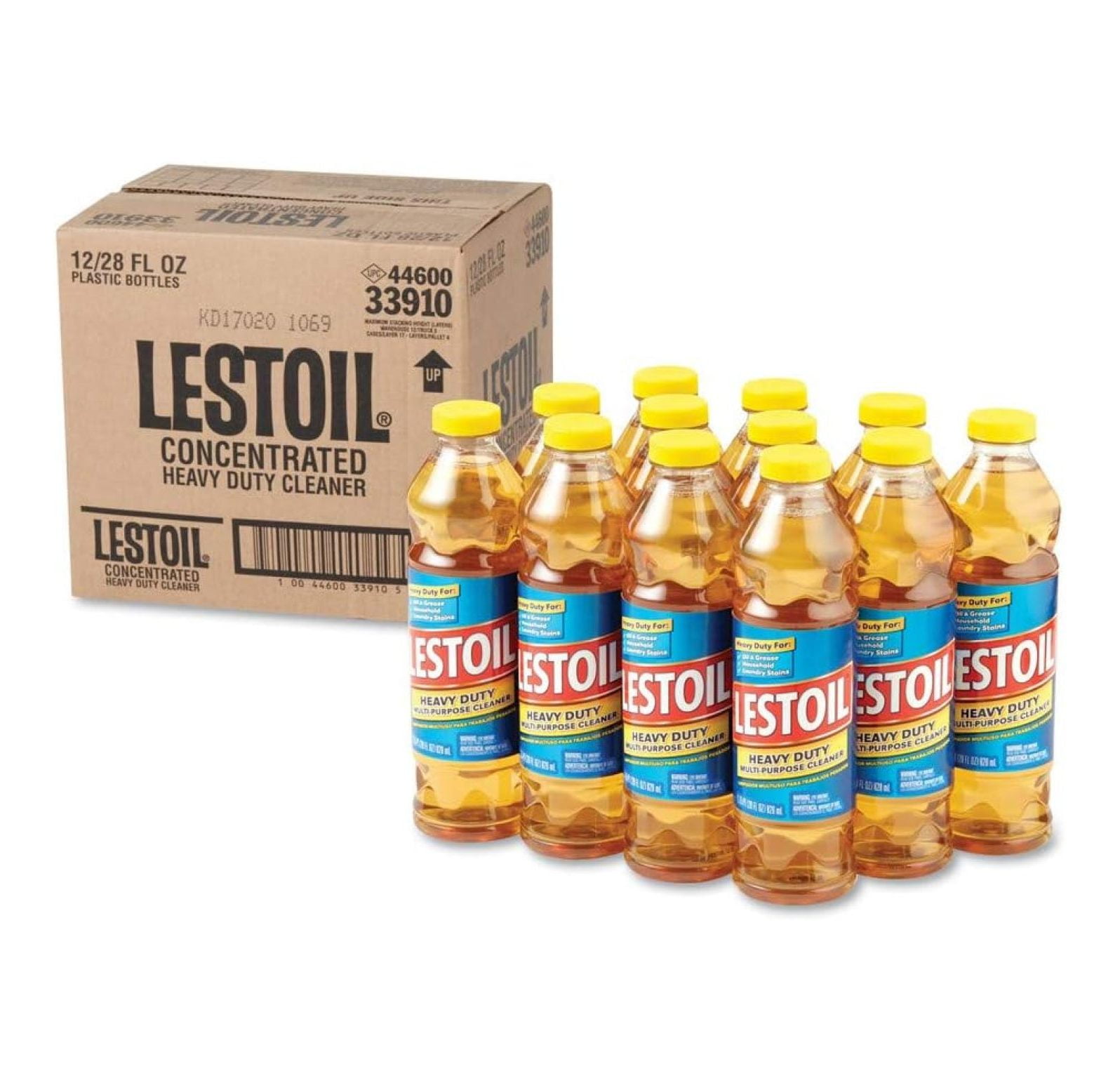 Lestoil Heavy Duty Cleaner, 28 Fl Oz (Pack of 12) - Walmart Business ...