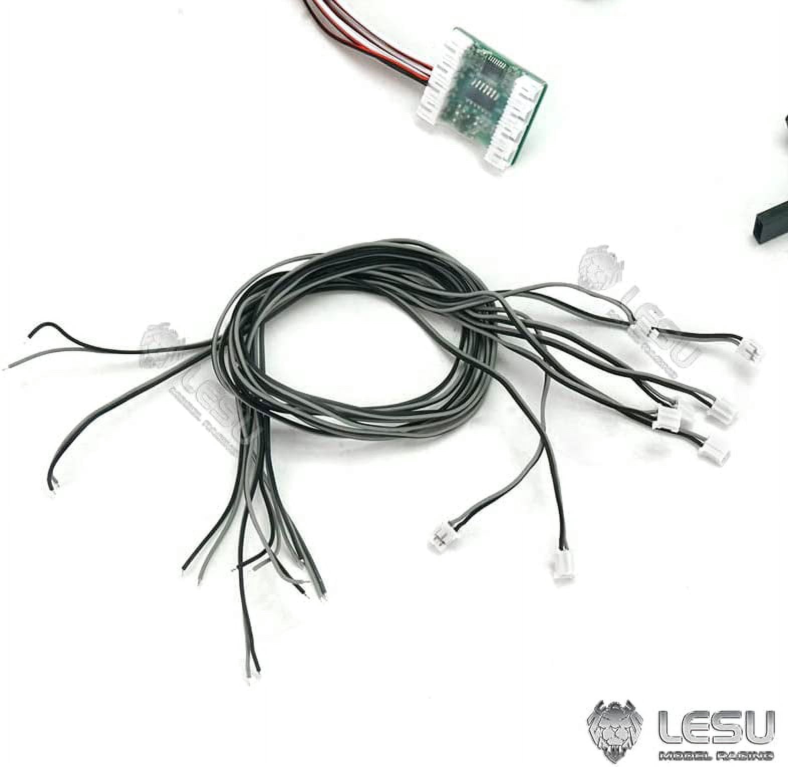 Lesu DIY 3V Led Light Lamp for 1/14 Rc Tractor Dumper Model Articulated ...