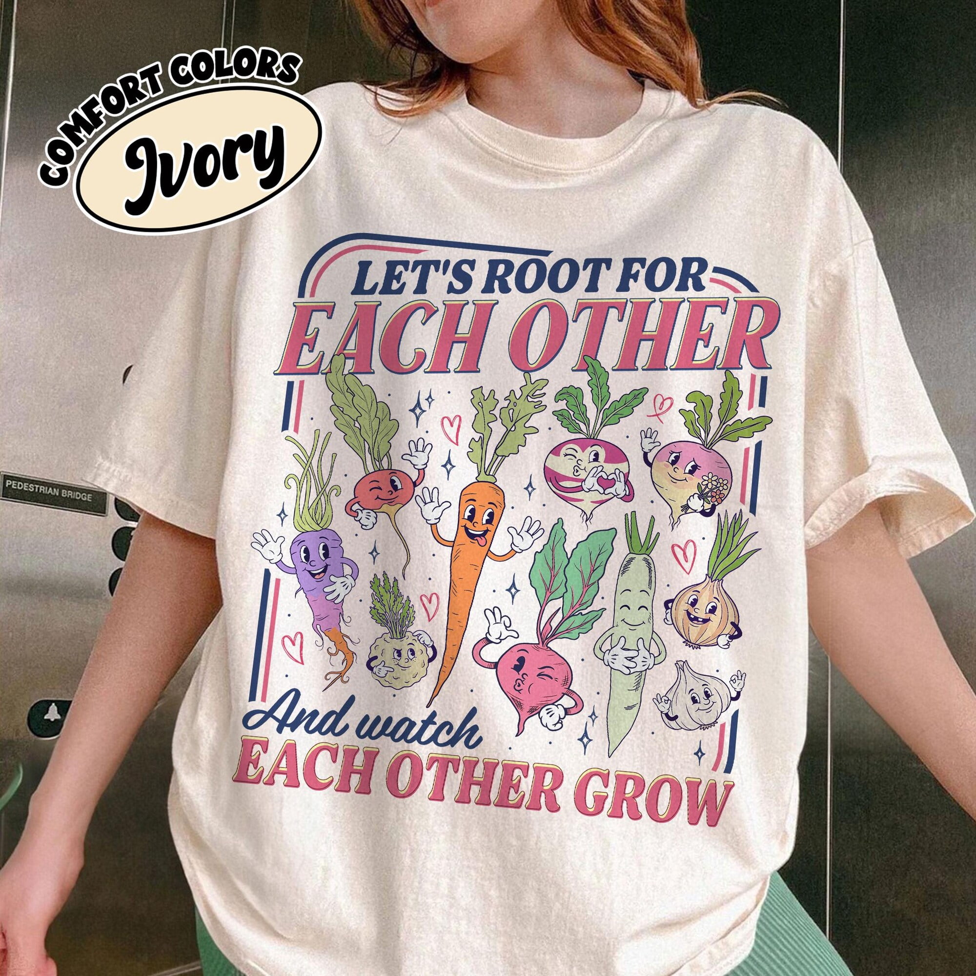 Let 39 s Root For Each Other Shirt Garden Roots Graphic TShirt Choose ...