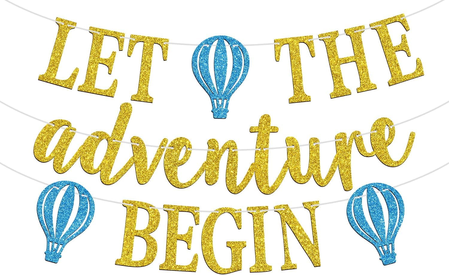 Let the Adventure Begin Banner, The Beginning of A New Chapter ...