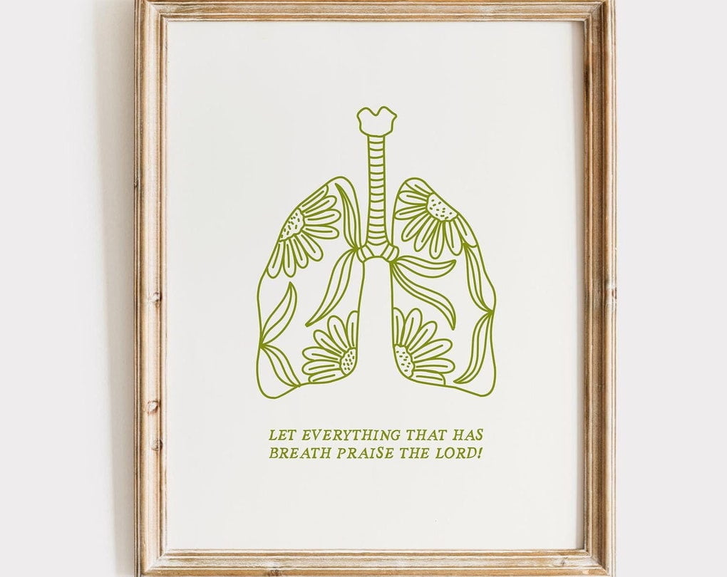 Let Everything That Has Breath Praise The Lord Scripture Wall Art With ...