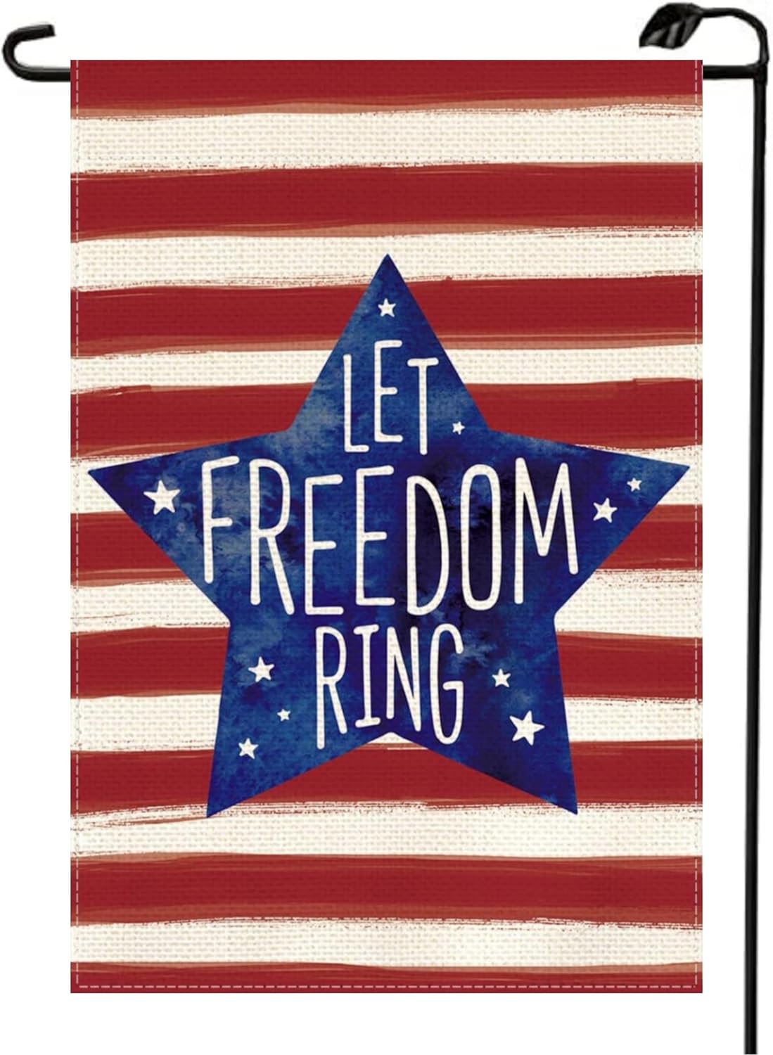 Let Freedom Ring Patriotic Garden Flag Double Sided for Outside 4th of ...