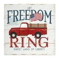 Let Freedom Ring Patriotic Wall Sign 12x12 - Walmart.com