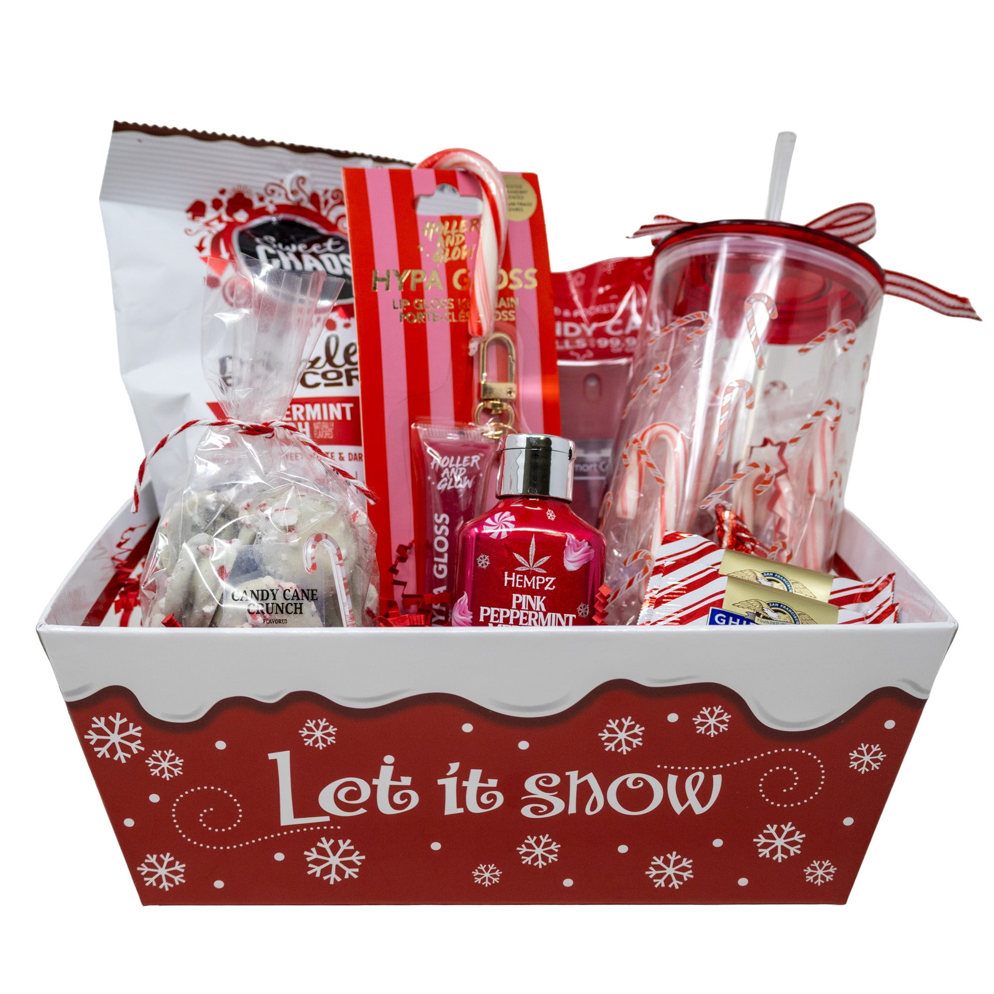Let It Snow Candy Cane Gift Set - Walmart.com