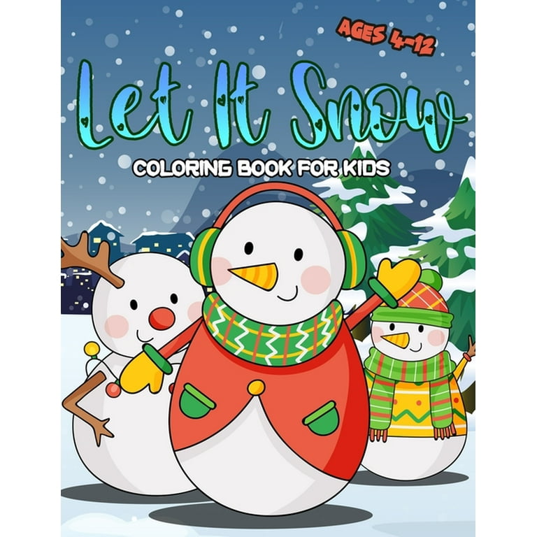 Let It Snow Coloring Pages