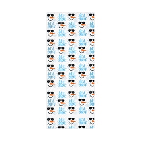 Snowman Gift Wrap