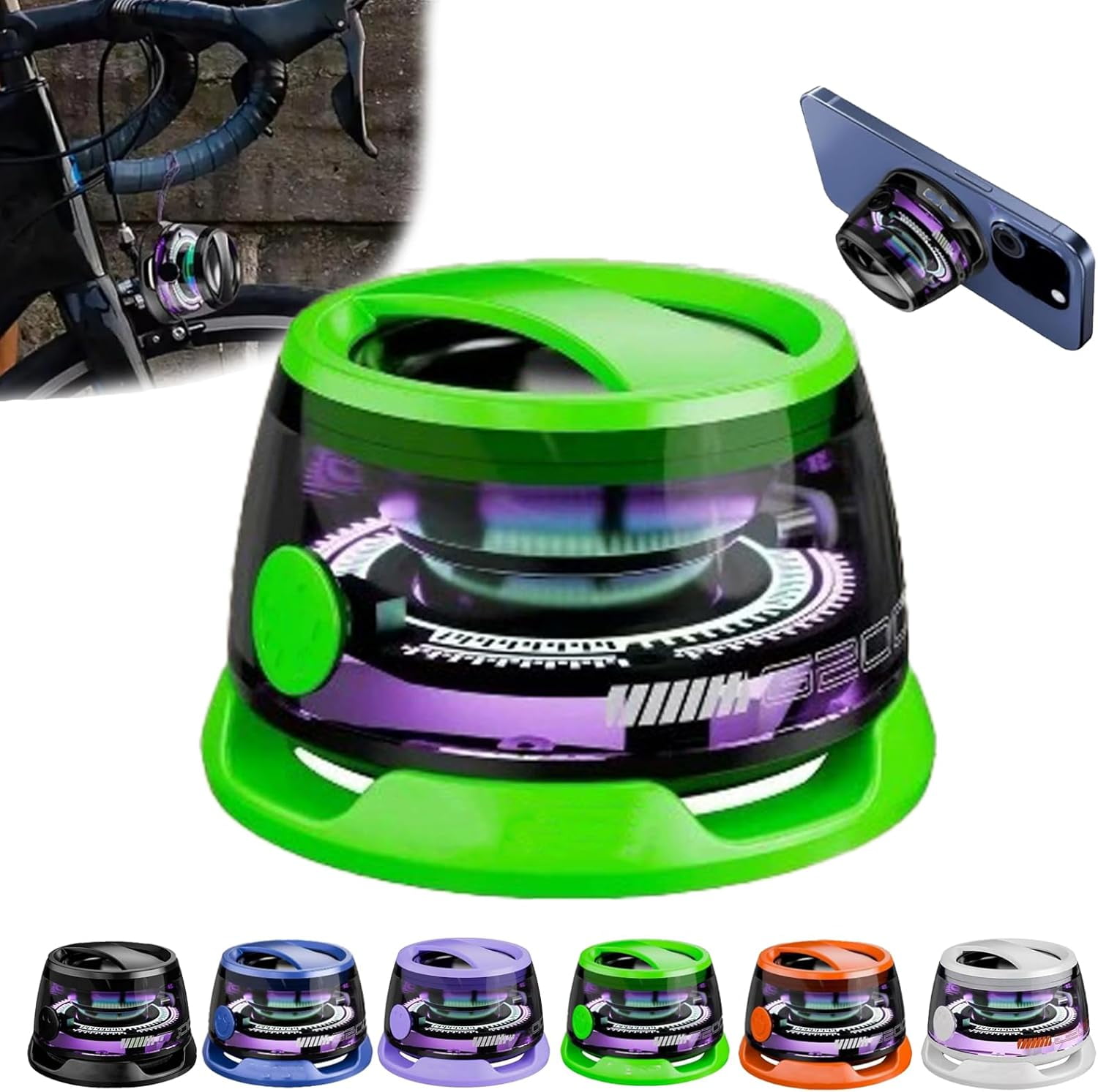 Let It Ride Magnetic Speaker, Magnetic Speaker & Phone Stand, Portable ...