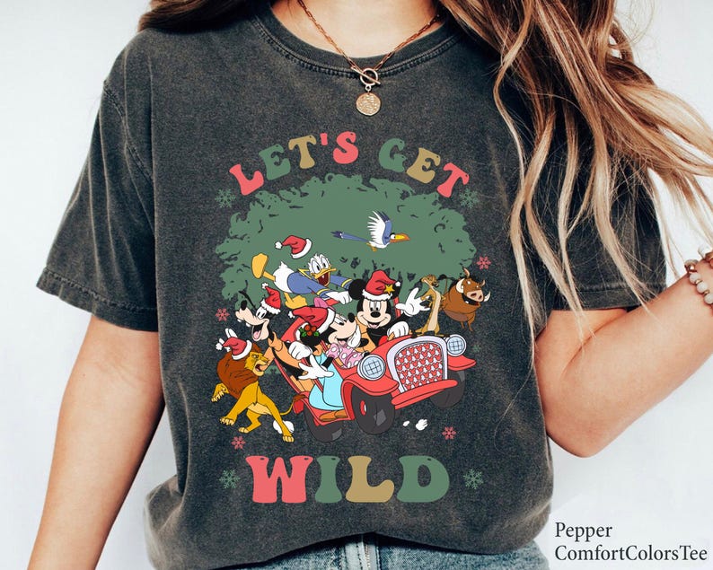 Let'S Get Wild Mickey Riding Car With Timon And Pumbaa Animal Kingdom ...