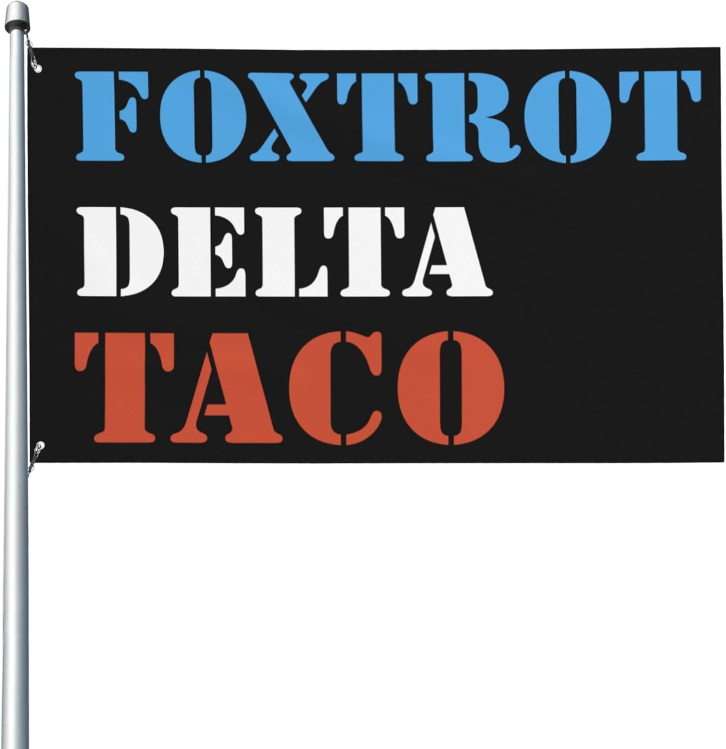 Let'S Go T-aco flag Funny Foxtrot-Delta-Tango Fdt 3x5 Yard Signs ...