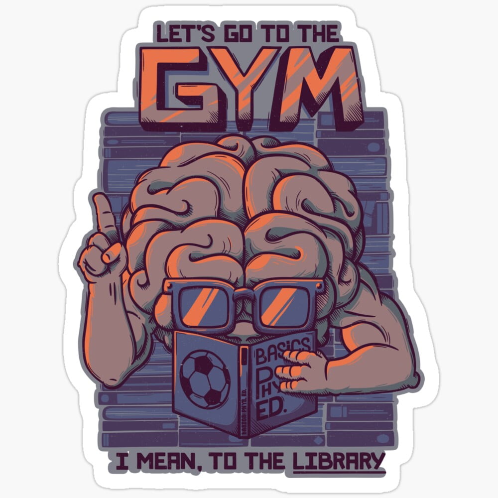 Let'S Go To The Gym Sticker Phone Decal Water Bottle Stickers Car ...