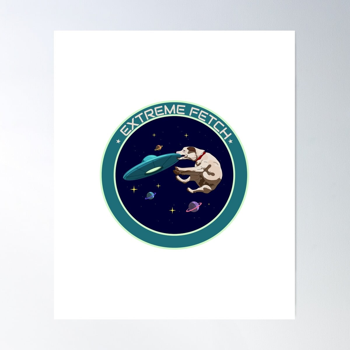 Let'S Play Extreme Fetch - Bring On The Flying Saucers Poster Wall Art ...