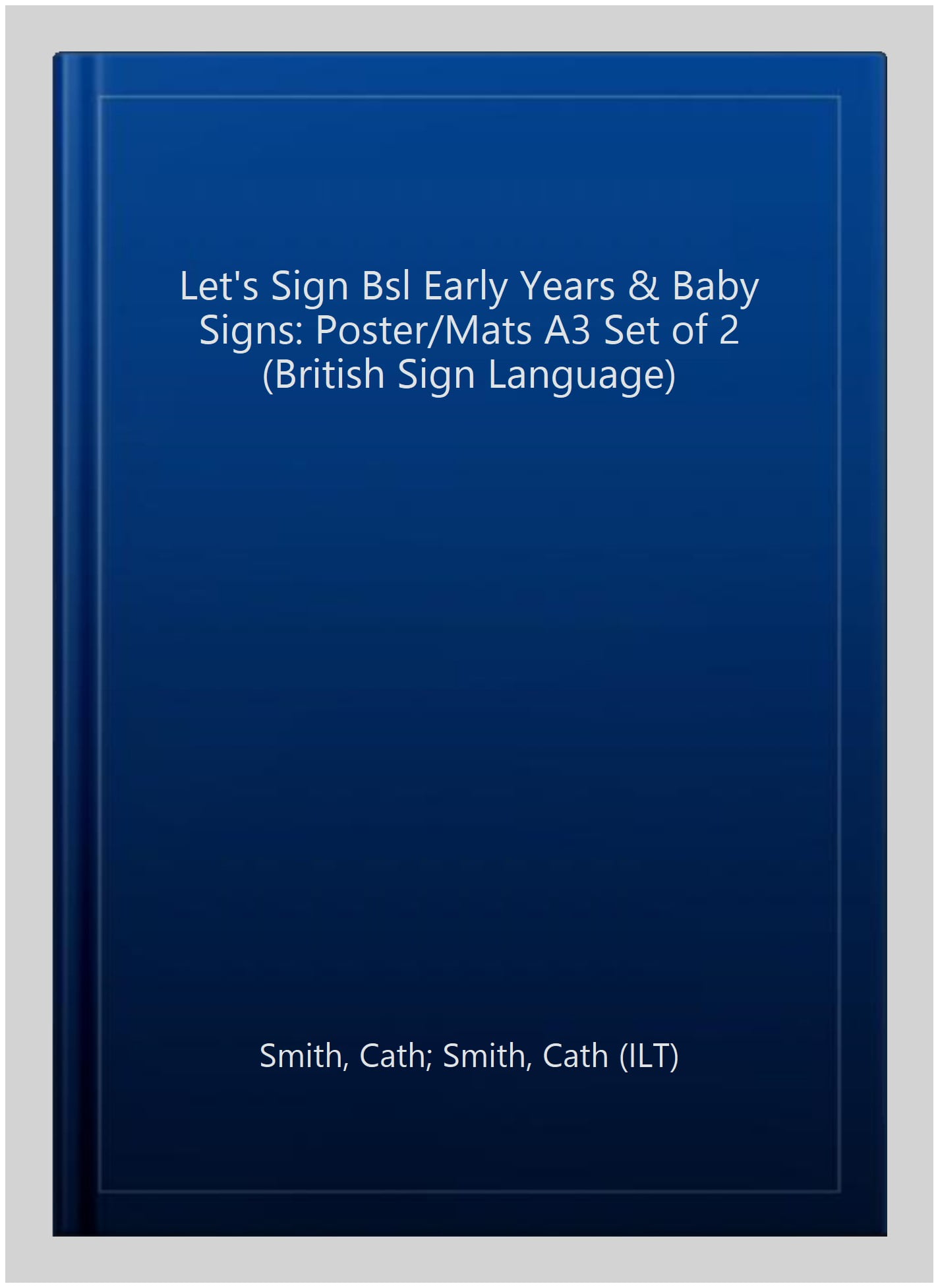Let'S Sign Bsl Early Years & Baby Signs: Poster/Mats A3 Set Of 2 ...