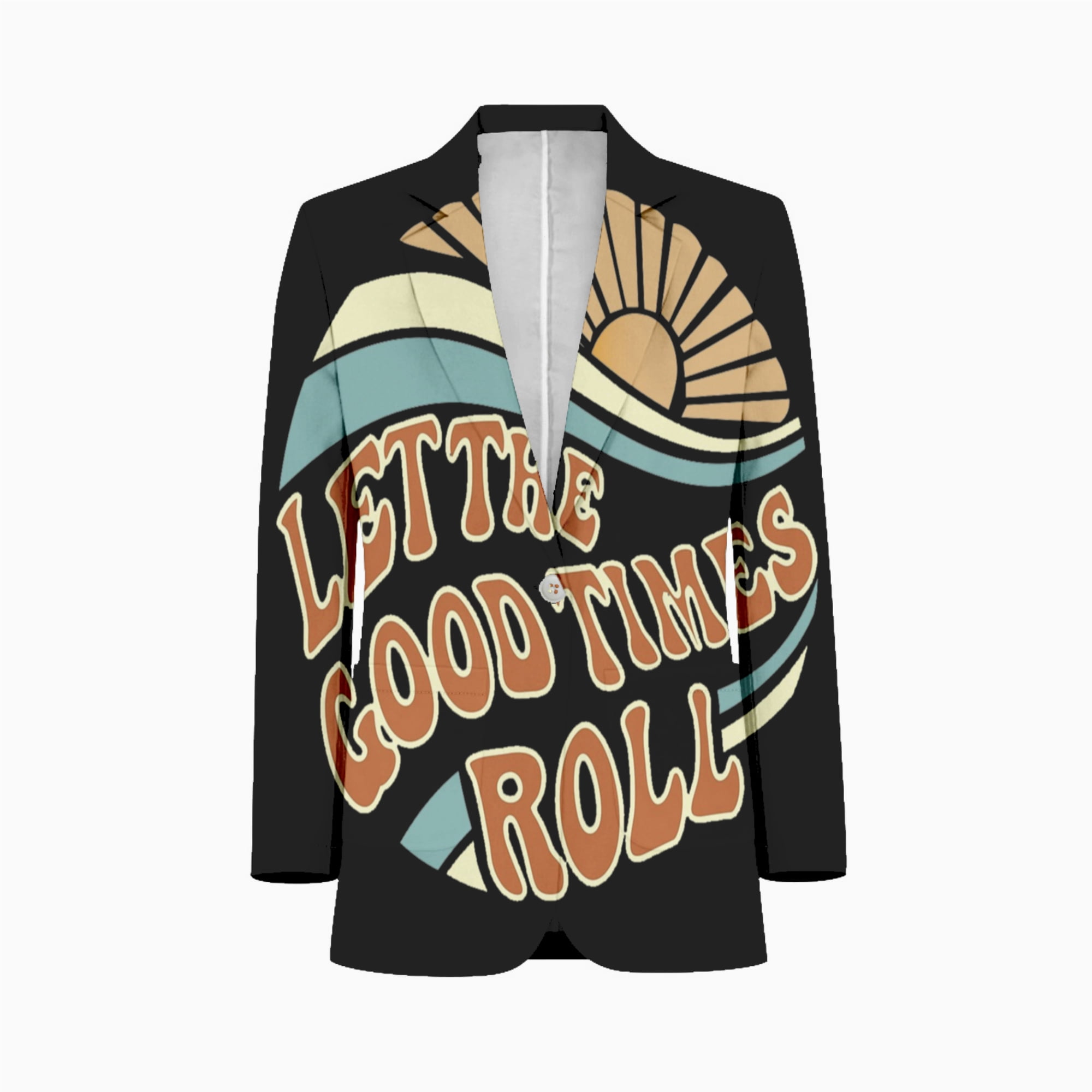 Let The Good Times Roll Customized Men's Suits full man Shawl Collar ...