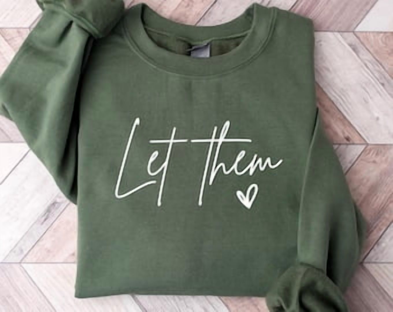 Let Them, Inspirational, Mental Health Shirt, Inspirational Quotes ...