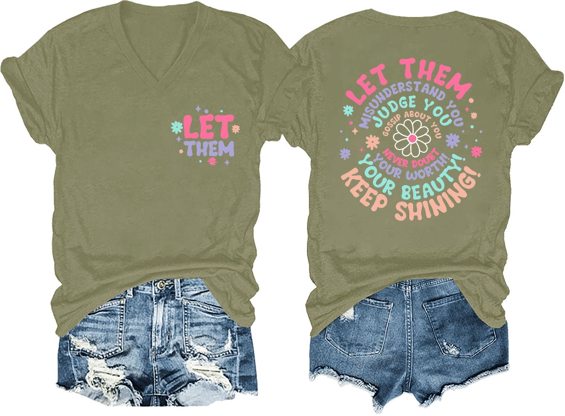 Let Them Shirt Let Them Misunderstand You Shirt Let Them Tee Let Them ...