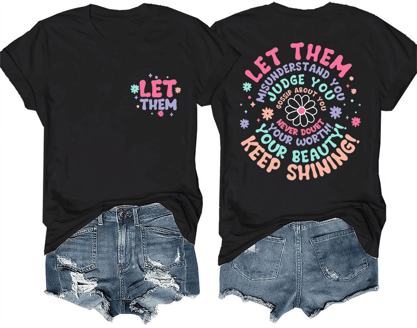 Let Them Shirt Let Them Misunderstand You Shirt Let Them Tee Let Them ...