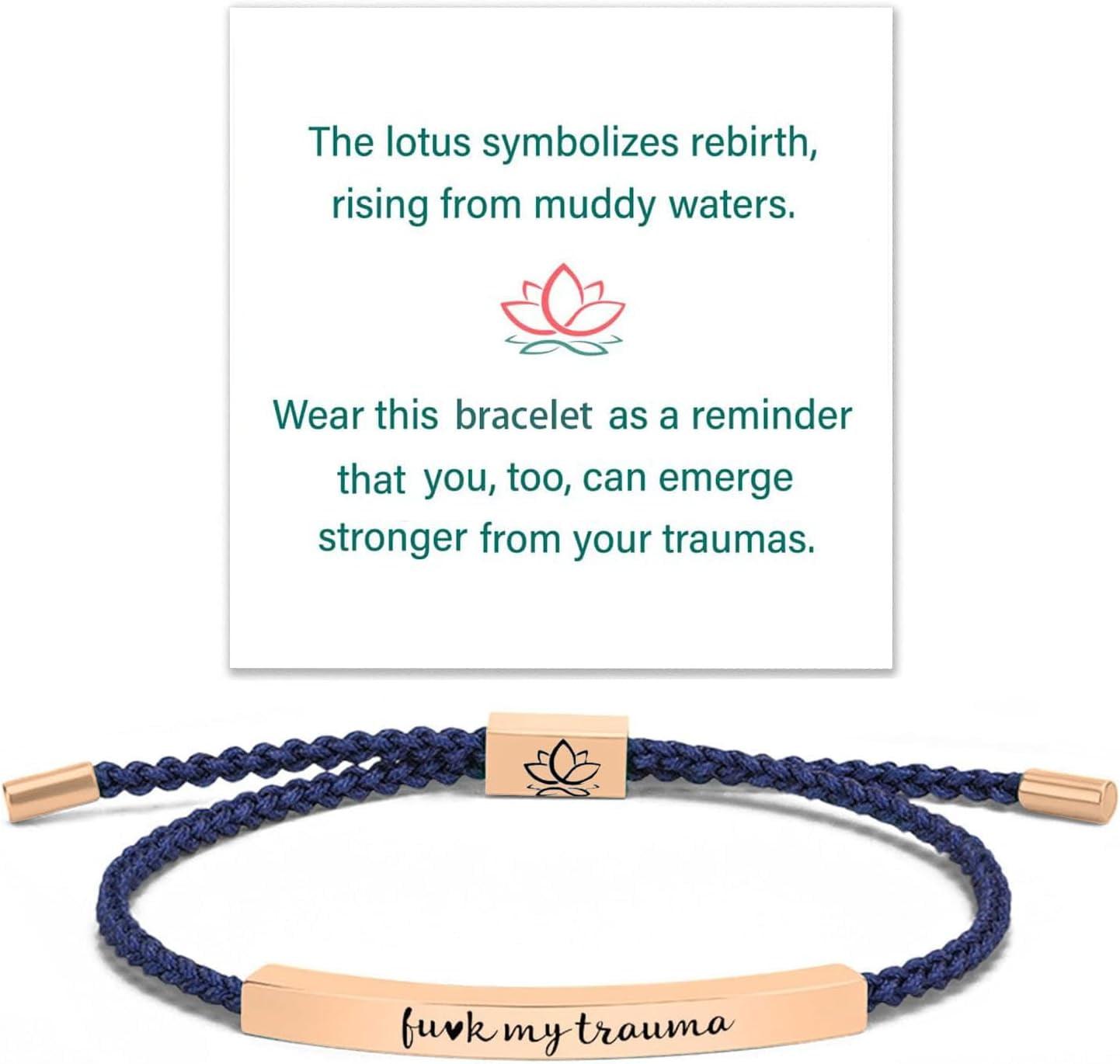 Let Them Tube Bracelet For Women, Self Worth Motivation Bracelet ...