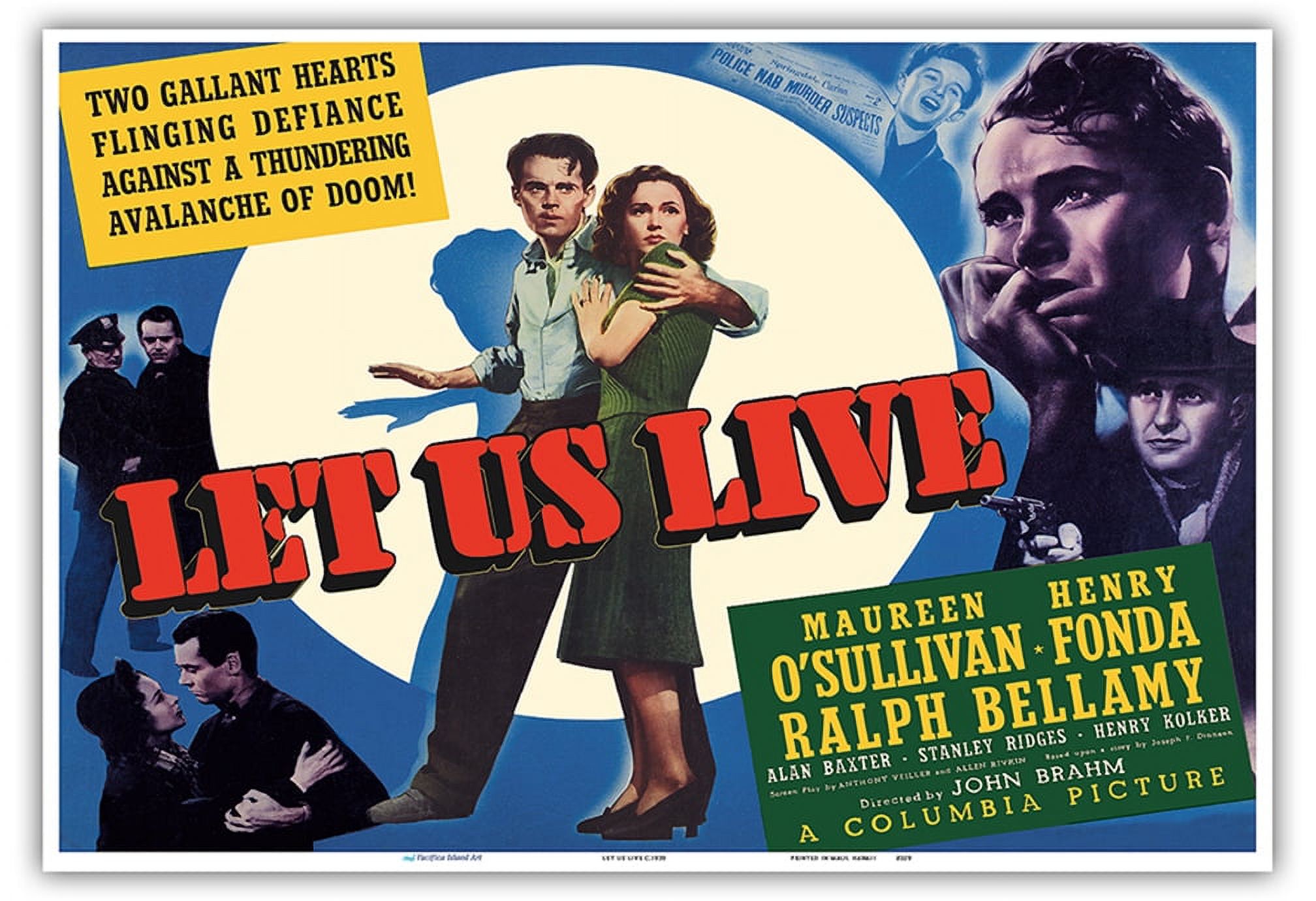 Let Us Live - Starring Maureen O’Sullivan Henry Fonda - Vintage Film ...
