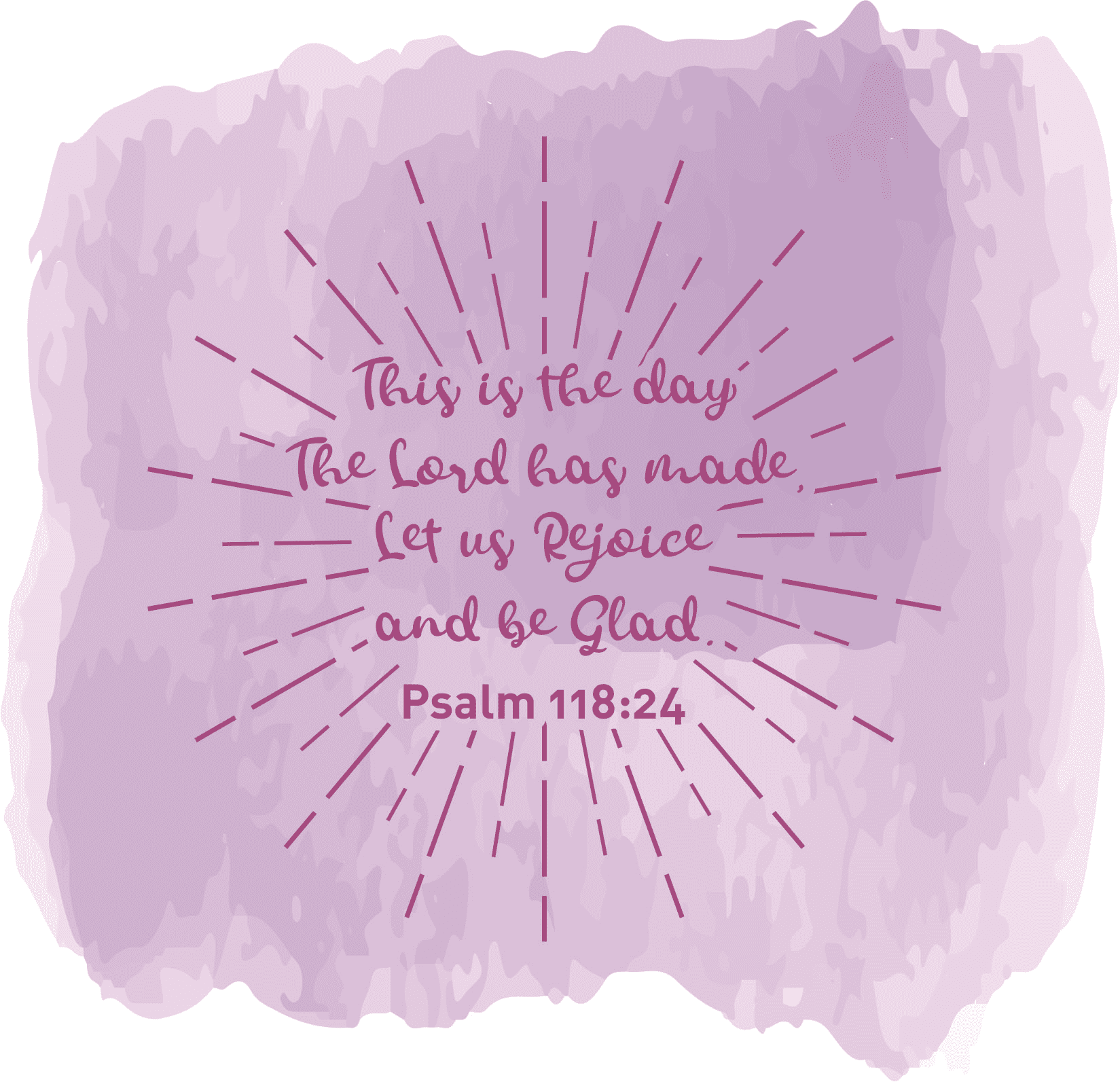 Let Us Rejoice And Be Glad Psalm Bible Verse Spiritual Religious Quotes ...