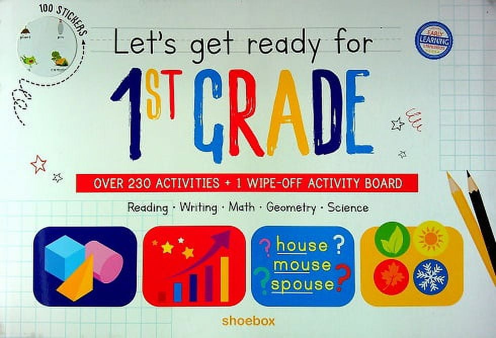 Let's Get Ready for 1st Grade - Walmart.com