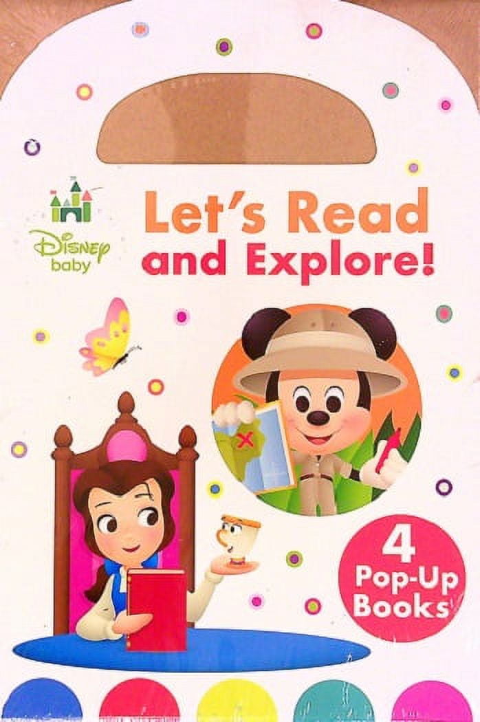 Let's Read and Explore! 4 Pop-Up Books (Disney Baby) - Walmart.com