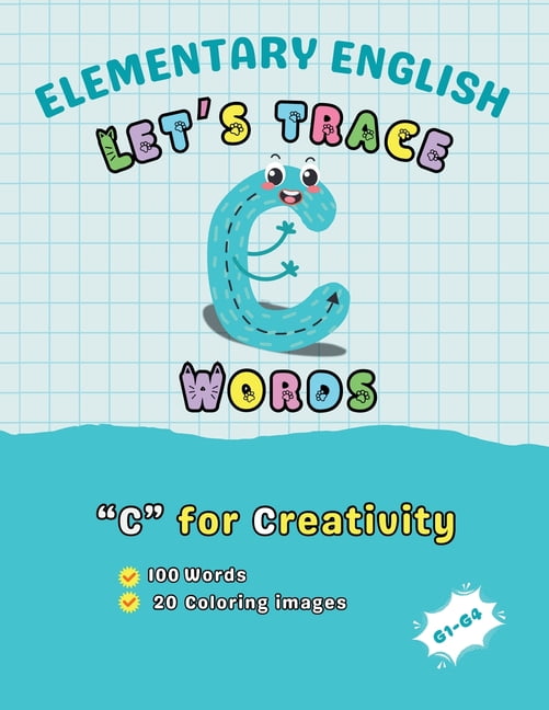 Let's Trace A to Z Words: 2,600 Wor Elementary English: Let's Trace C ...