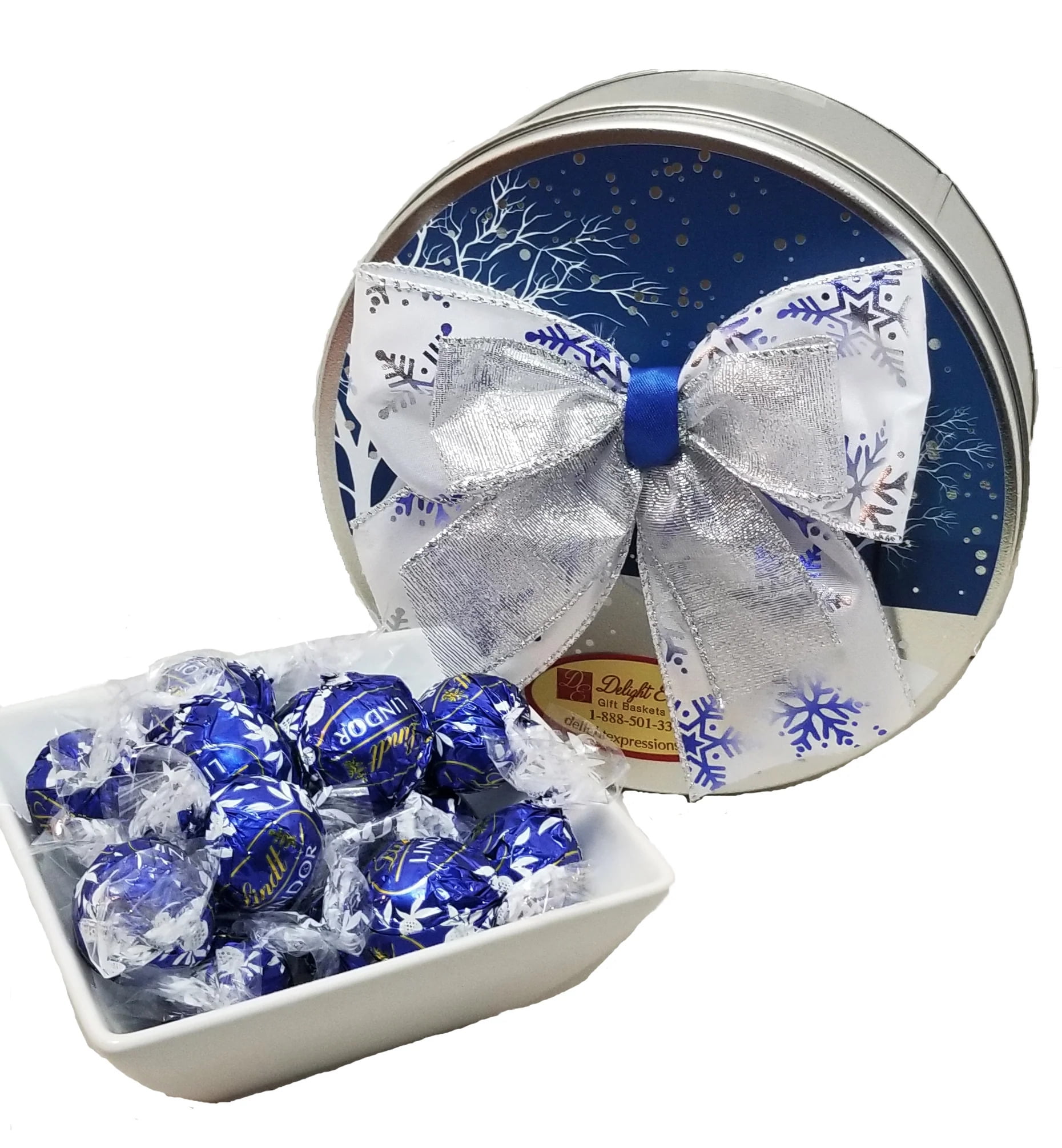 "Let it Snow" Holiday Christmas Gift Basket - Walmart.com