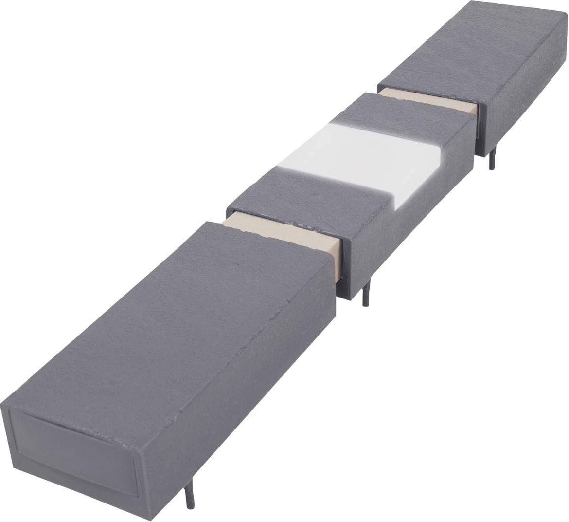 Let's Edge It! Decorative Plastic Brick Edging with 4 Built-in Solar ...