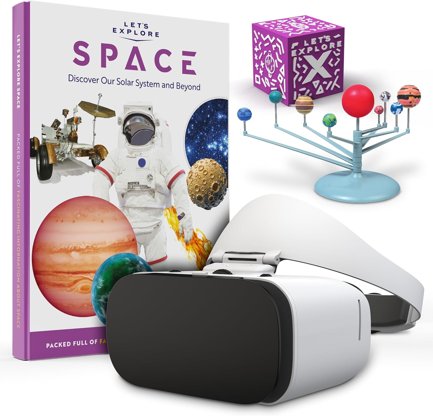 Let's Explore VR Headset for Kids - STEM Gift Box | A Virtual Reality ...