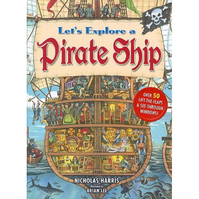 Pre-Owned Let's Explore a Pirate Ship (Hardcover) 9780843713787 ...