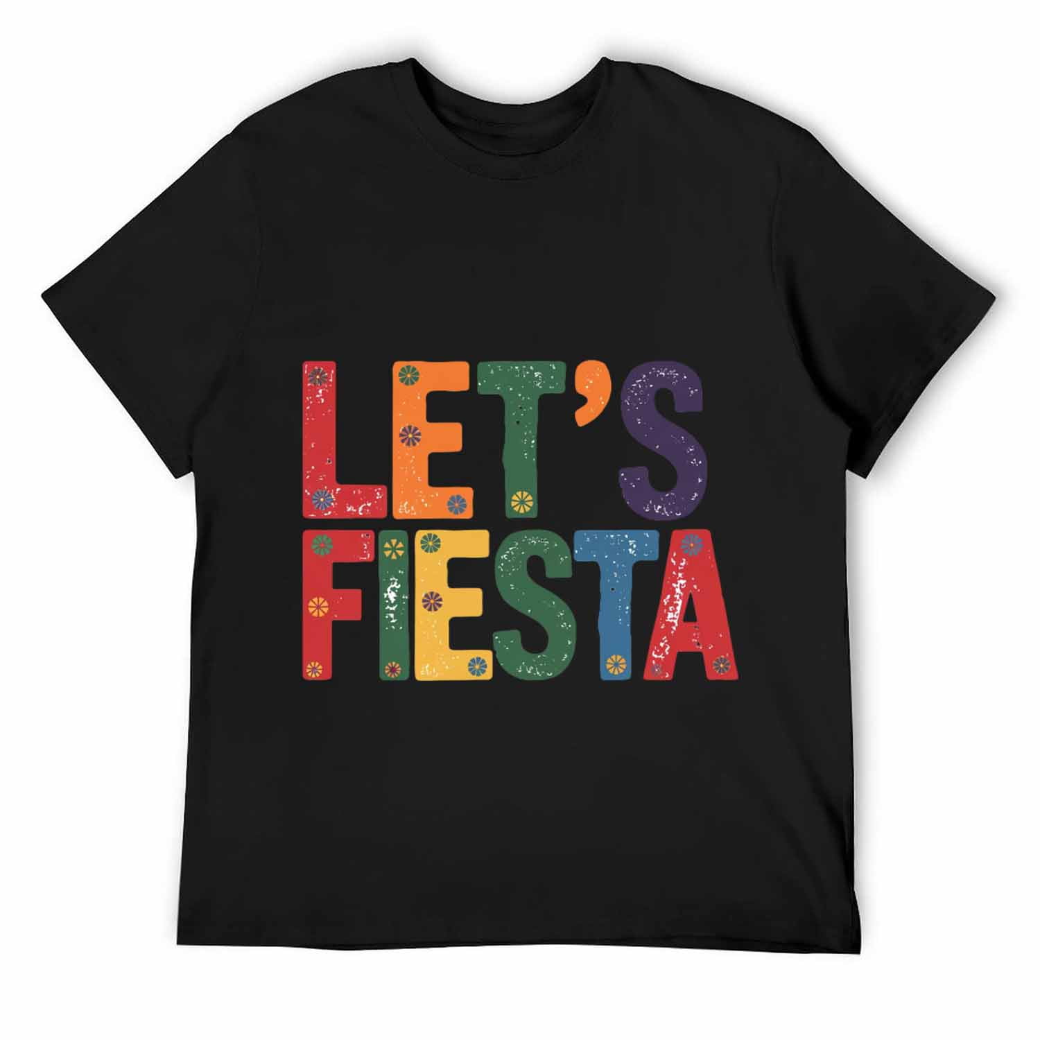 Let's Fiesta Retro 60S 70S Theme Bridesmaid Bachelorette Party T-Shirt ...
