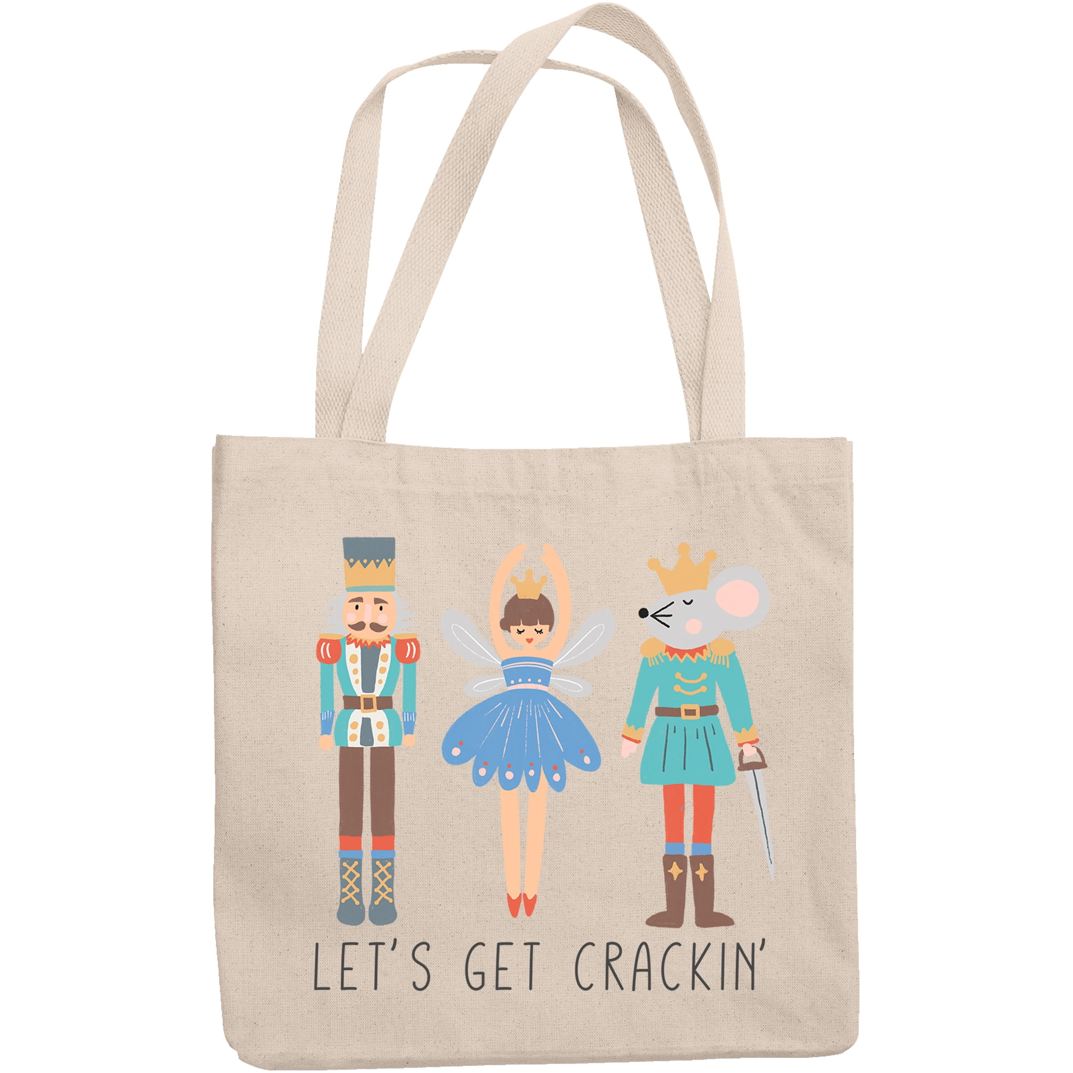 Let's Get Crackin with Hand Drawn Christmas Nutcracker Dolls Art Merch ...