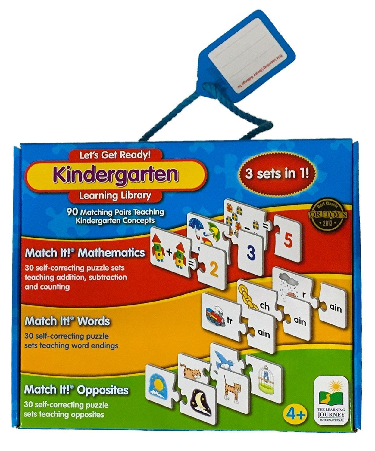 Let’s Get Ready! Kindergarten Learning Library - Walmart.com