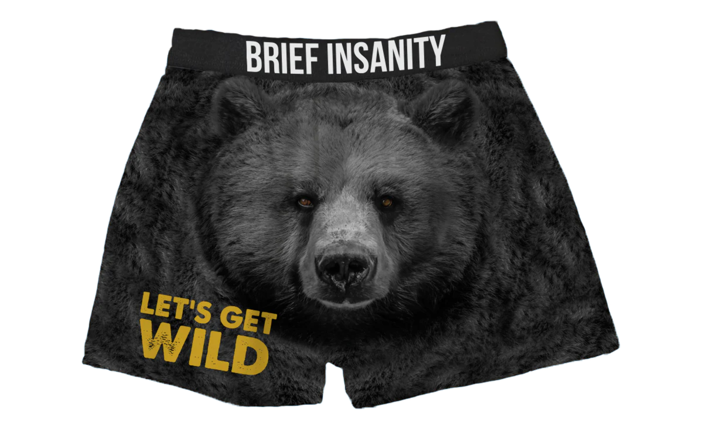 Let's Get Wild Bear Boxer Shorts - Walmart.com
