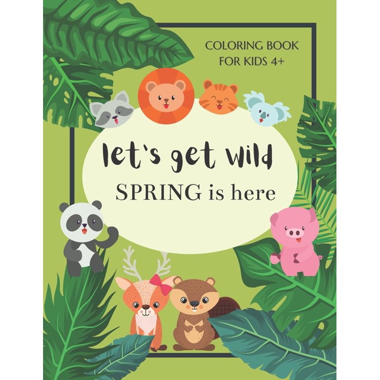 spring is here coloring pages