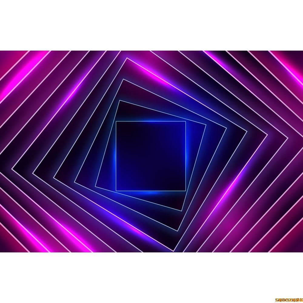 Let's Glow Party Neon Laser Lights Backdrop Stage Party Disco Dancing ...