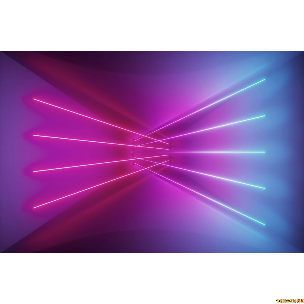 Let's Glow Party Neon Laser Lights Backdrop Stage Party Disco Dancing ...