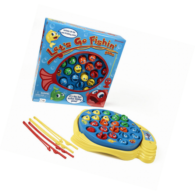 Let's Go Fishin' Game by Pressman - The Original Fast-Action Fishing ...
