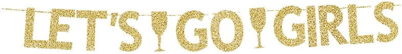 Let's Go Girls Banner, Bach/Engagement/Hen Party/Girls Night/Birthday ...